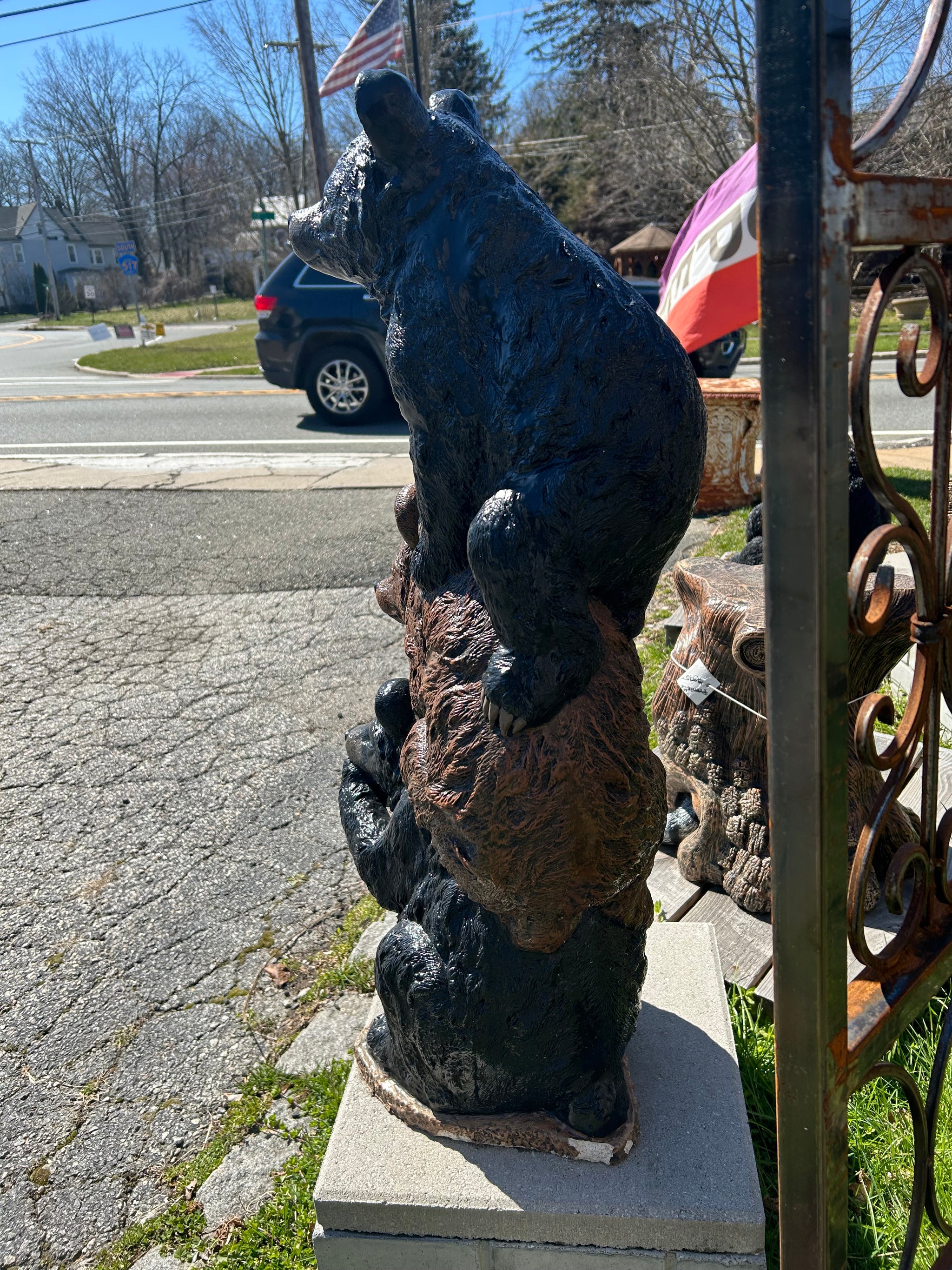 Triple Stacked Bear – Ziegler's Statuary