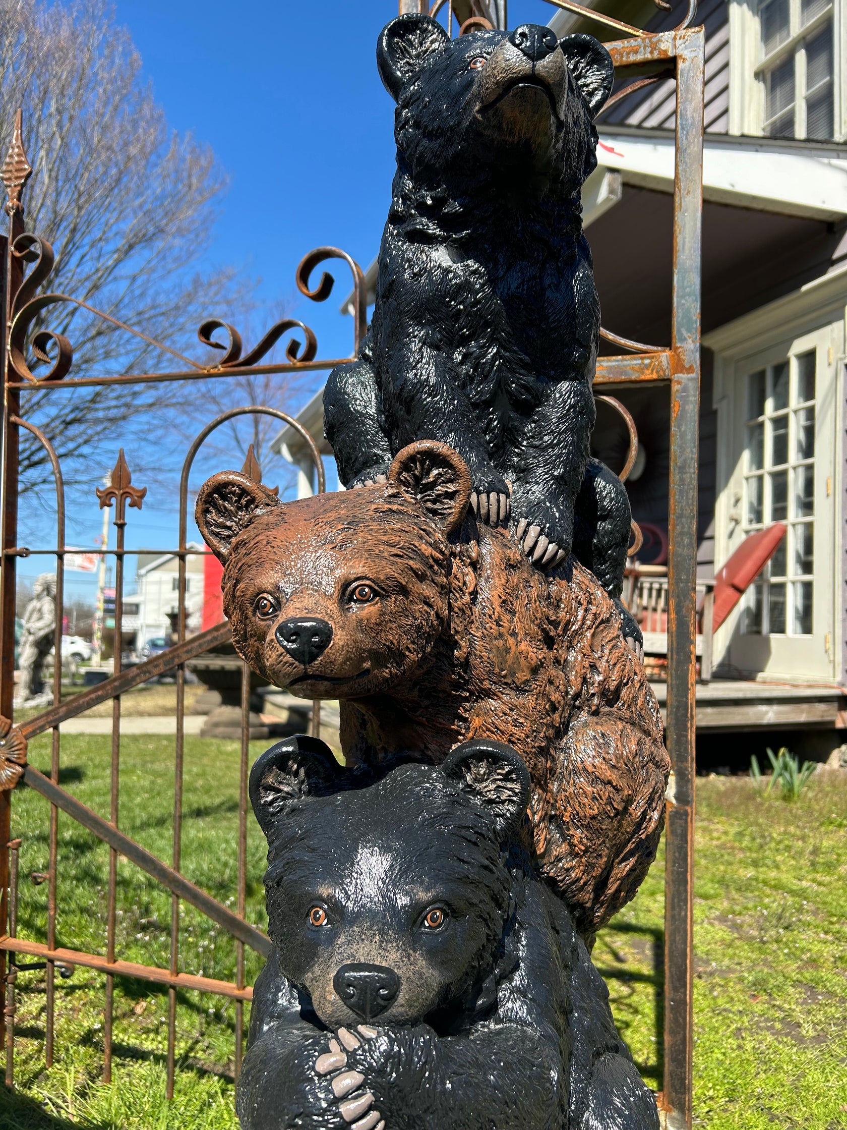 Triple Stacked Bear – Ziegler's Statuary